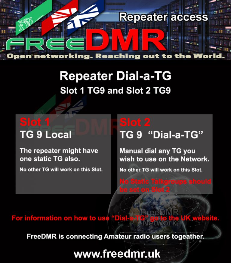 Pi-Star Repeater Dial-a-TG – FreeDMR